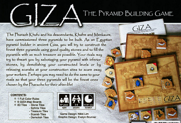 Giza: The Pyramid Building Game