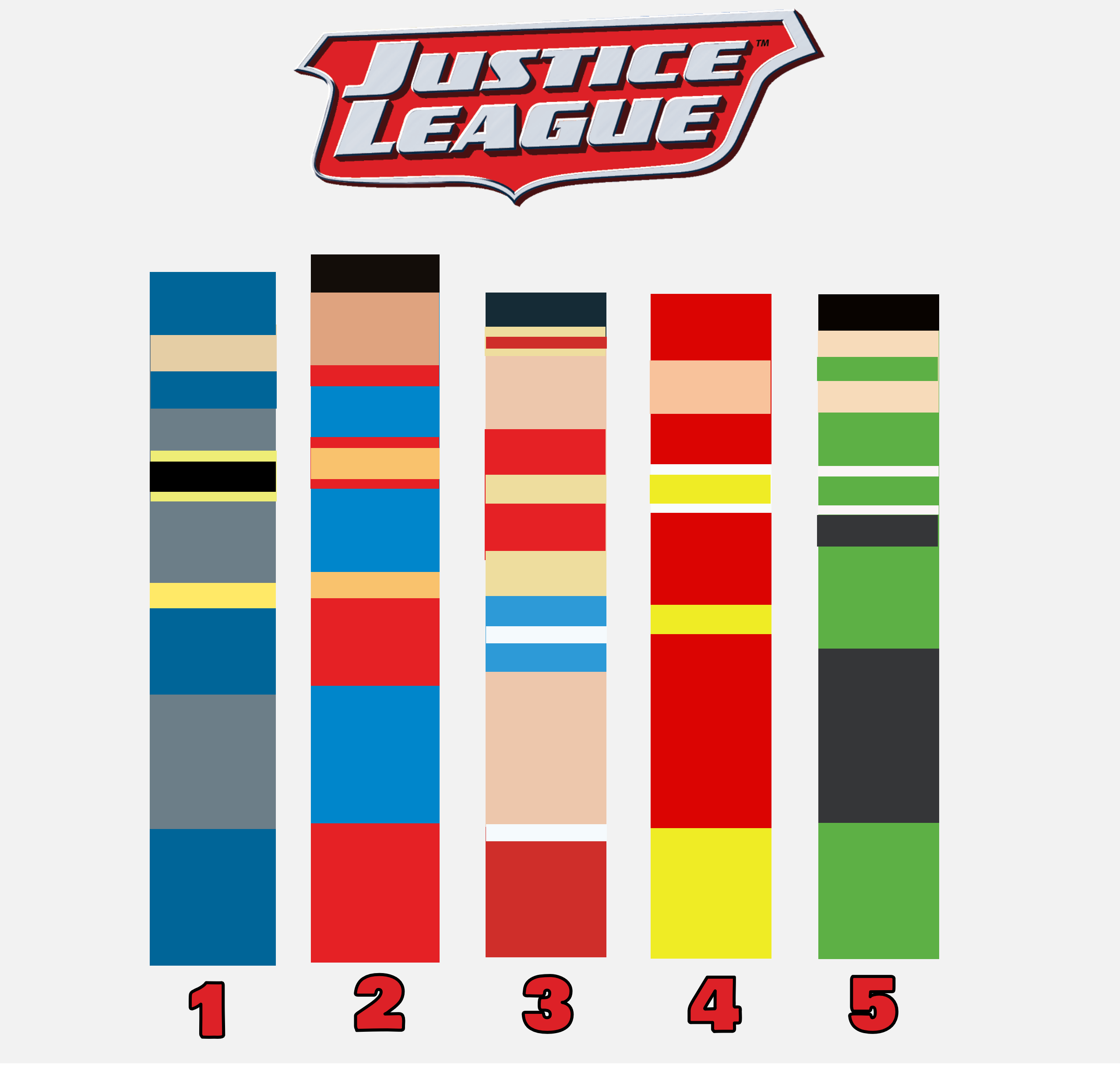 Justice League Color Palette Quiz