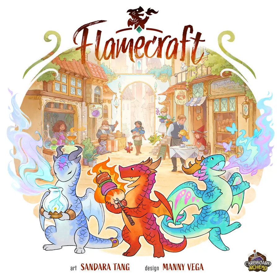 Tabletop Game Review: Flamecraft