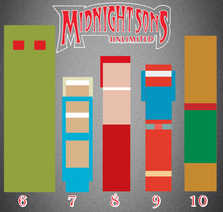 Color Palette: Marvel Midnight Sons