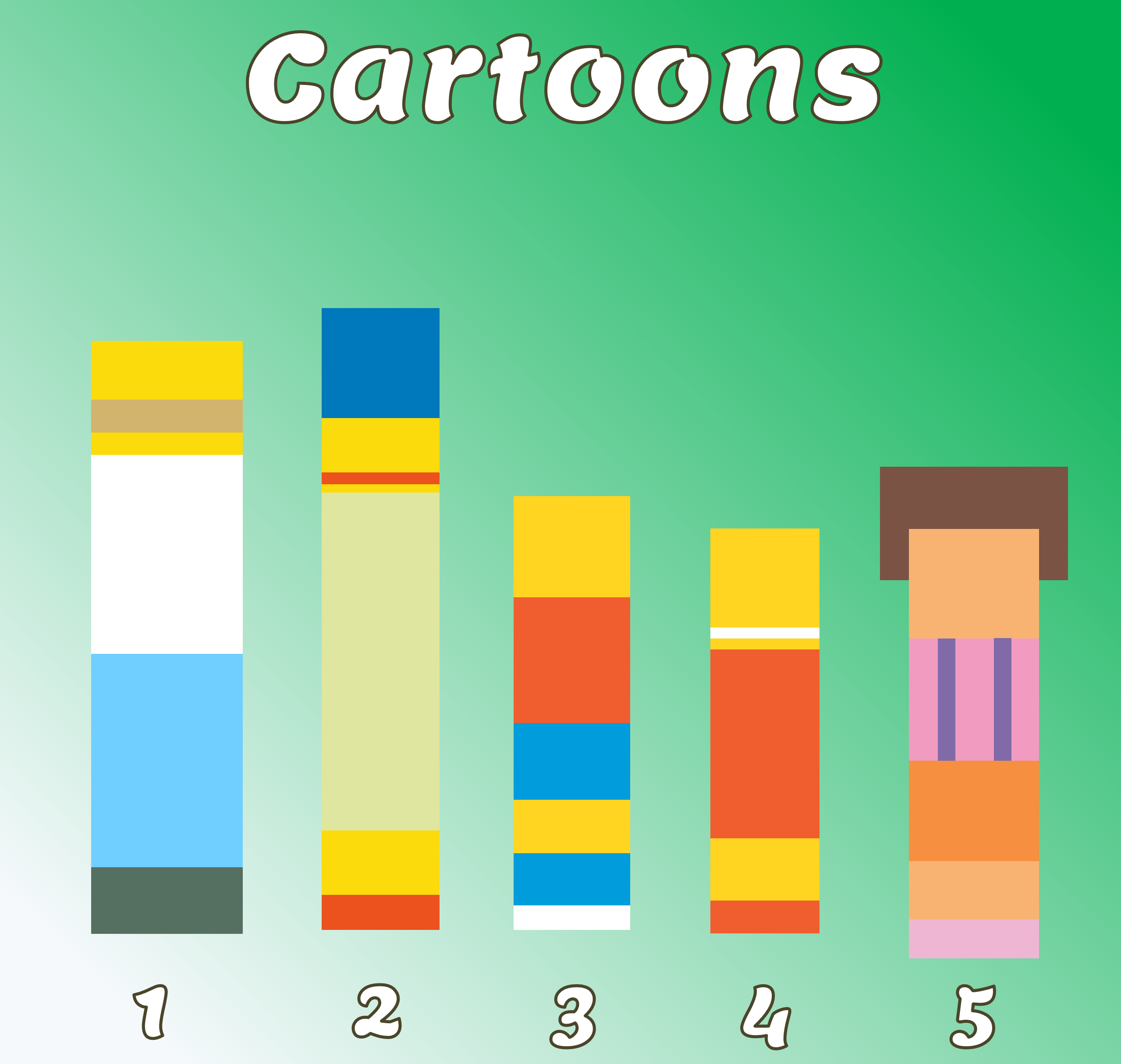 Color Palette: Cartoons 01