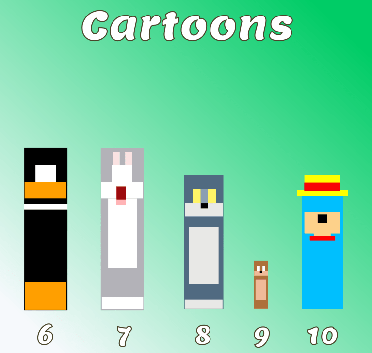 Color Palette: Cartoons 01