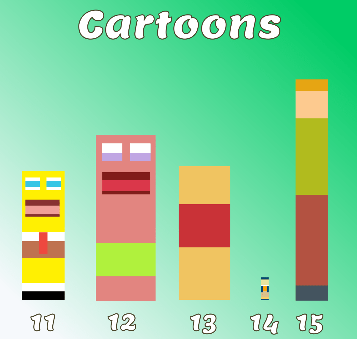 Color Palette: Cartoons 01