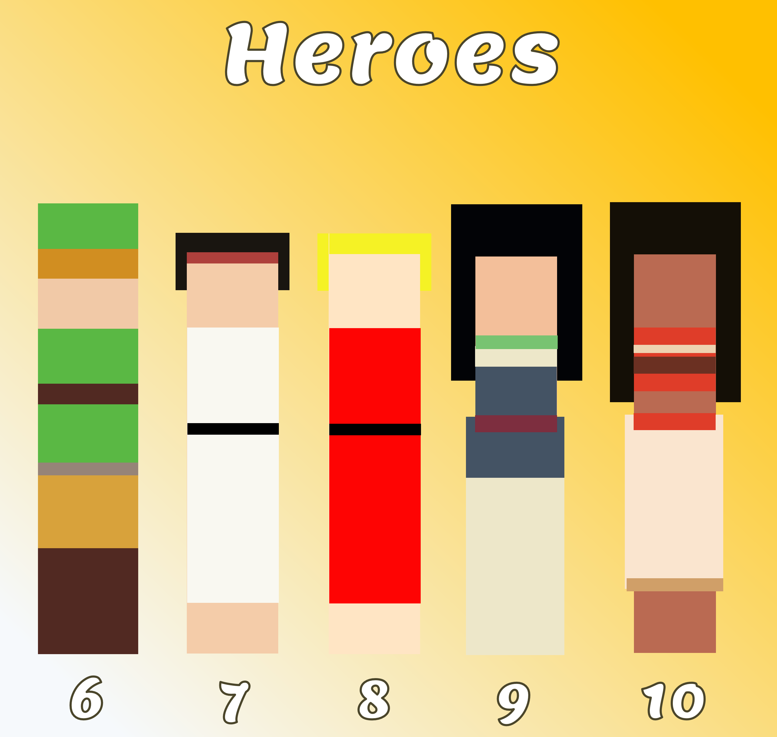 Color Palette: Heroes 01