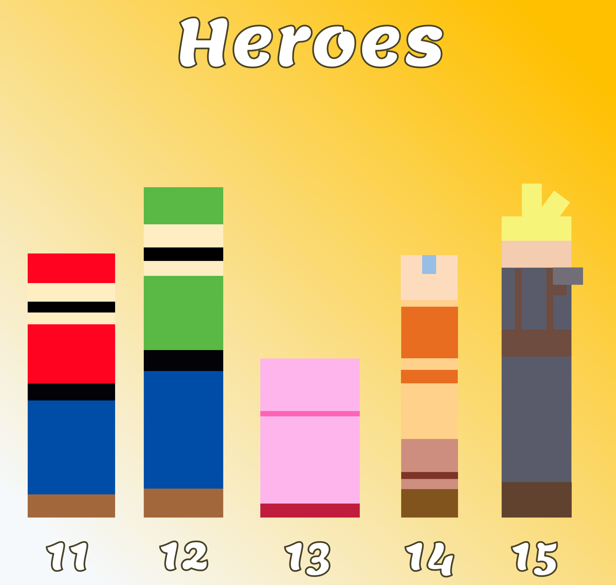 Color Palette: Heroes 01