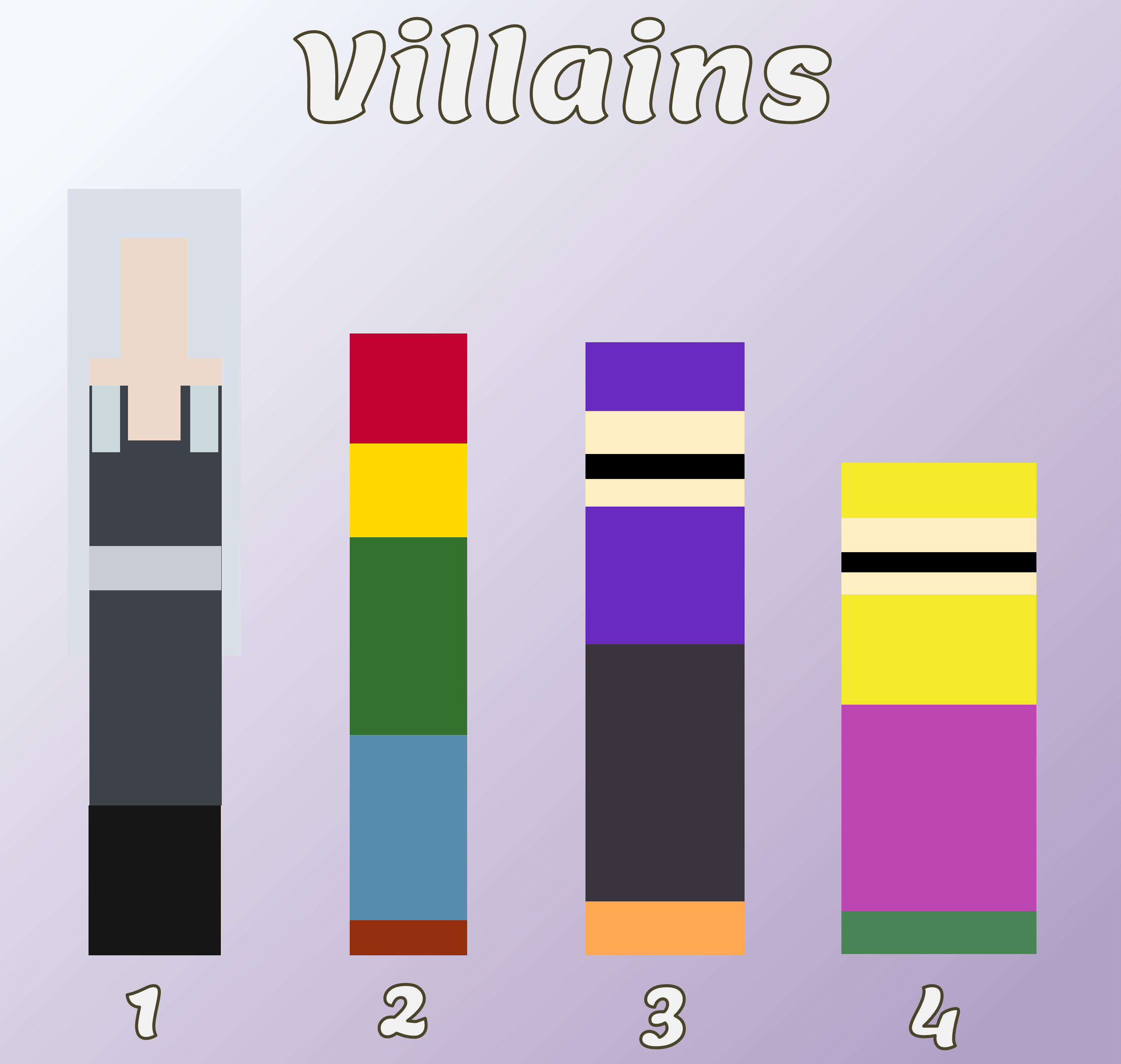Color Palette: Villains 01