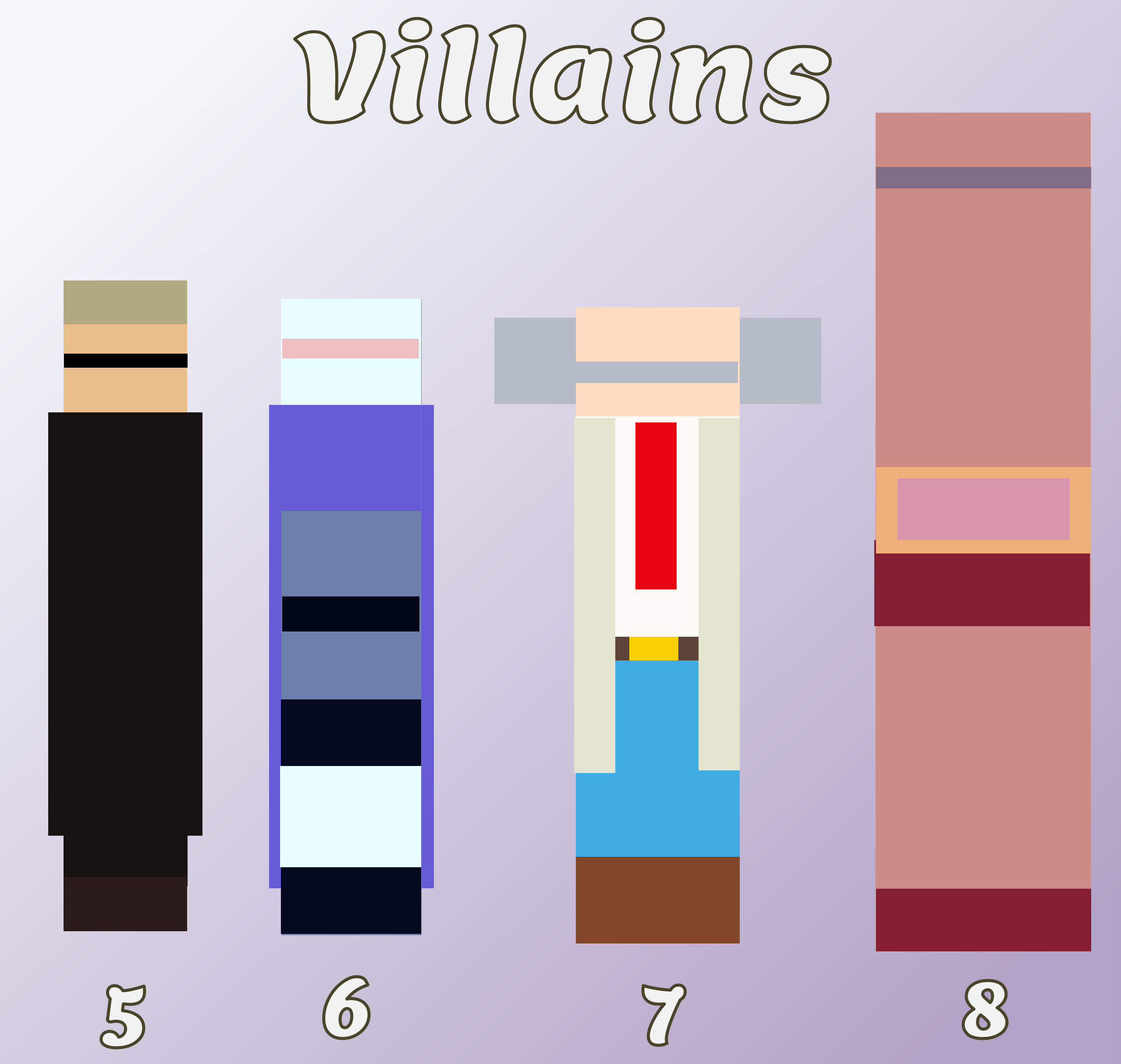 Color Palette: Villains 01