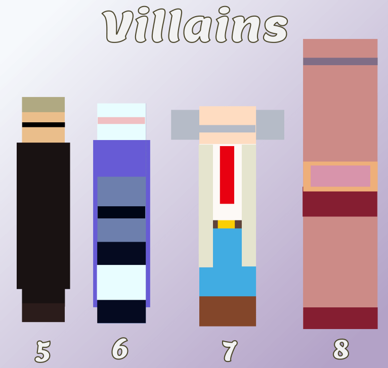 Color Palette: Villains 01