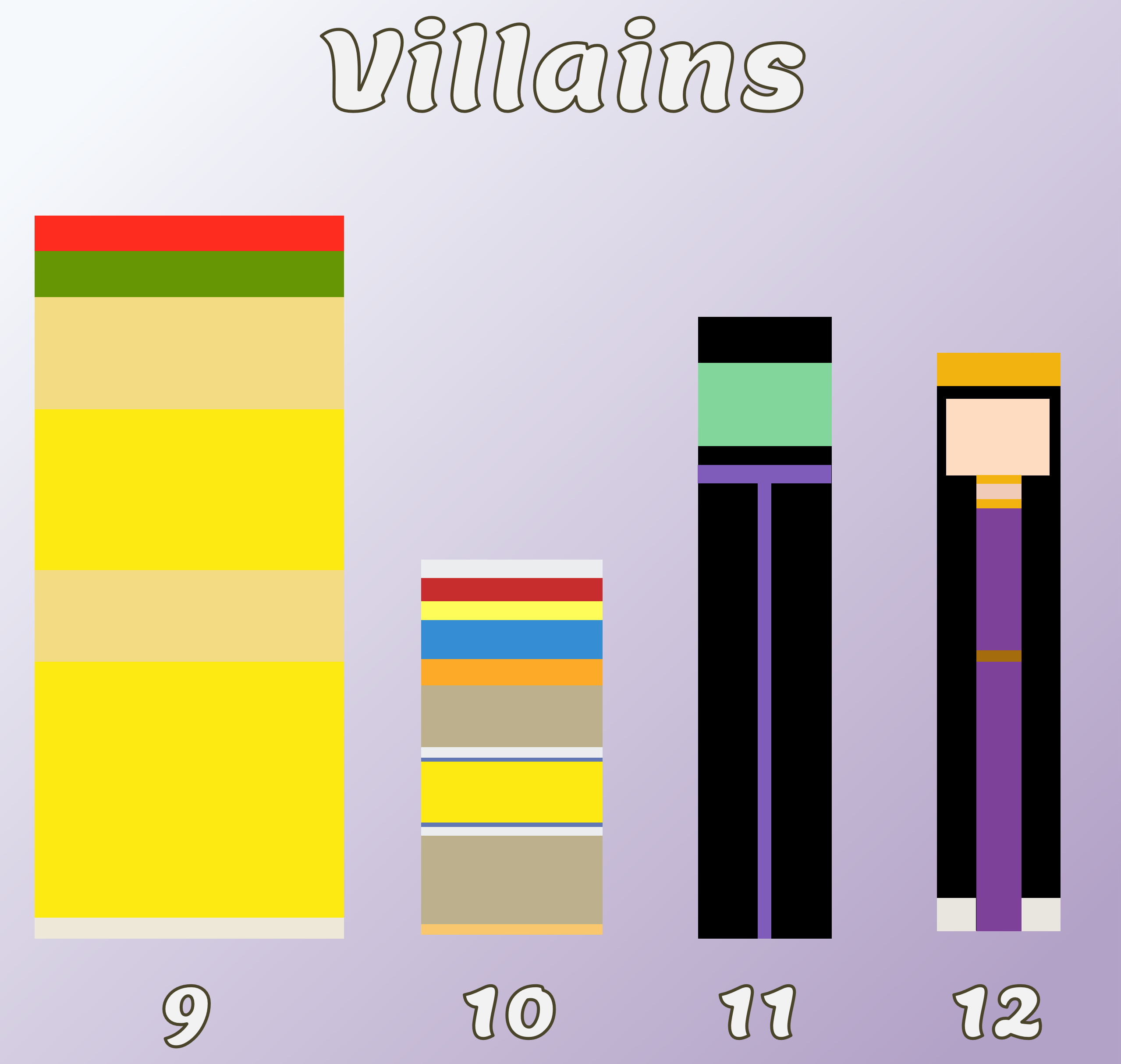 Color Palette: Villains 01