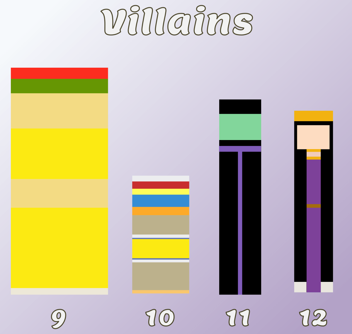 Color Palette: Villains 01