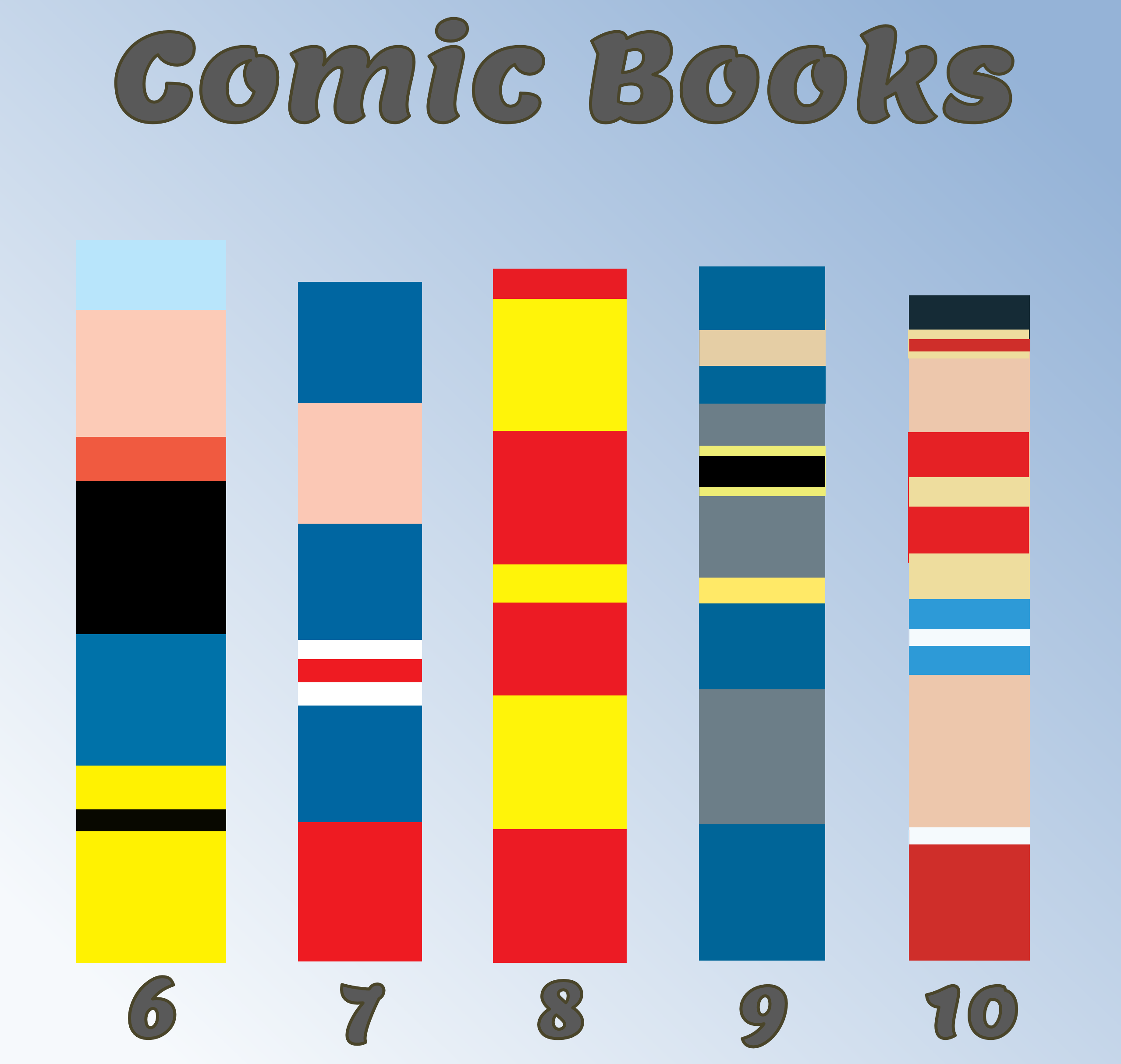 Color Palette: Comic Book Heroes