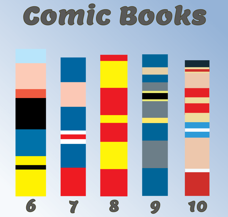 Color Palette: Comic Book Heroes
