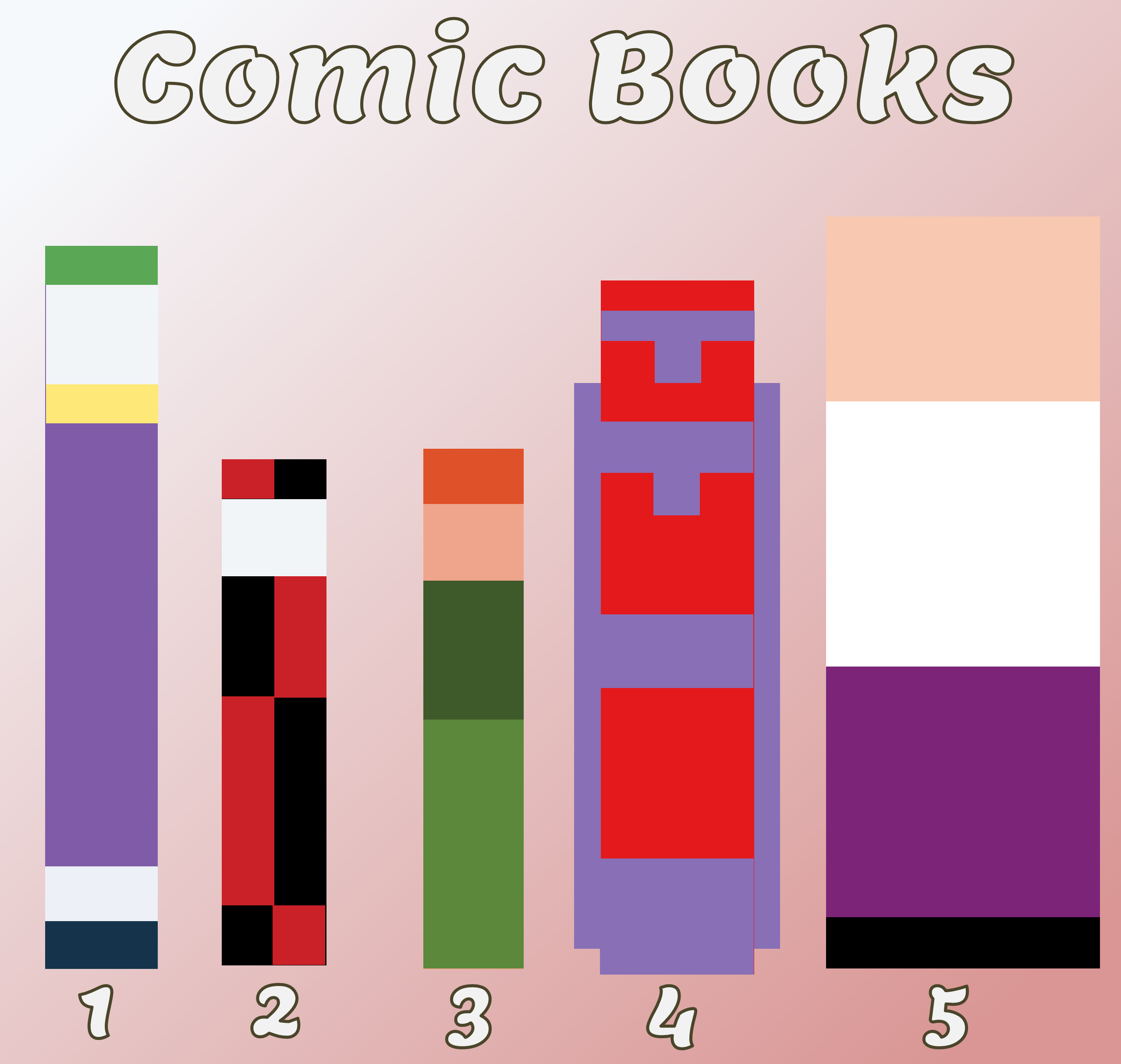 Color Palette: Comic Book Villains