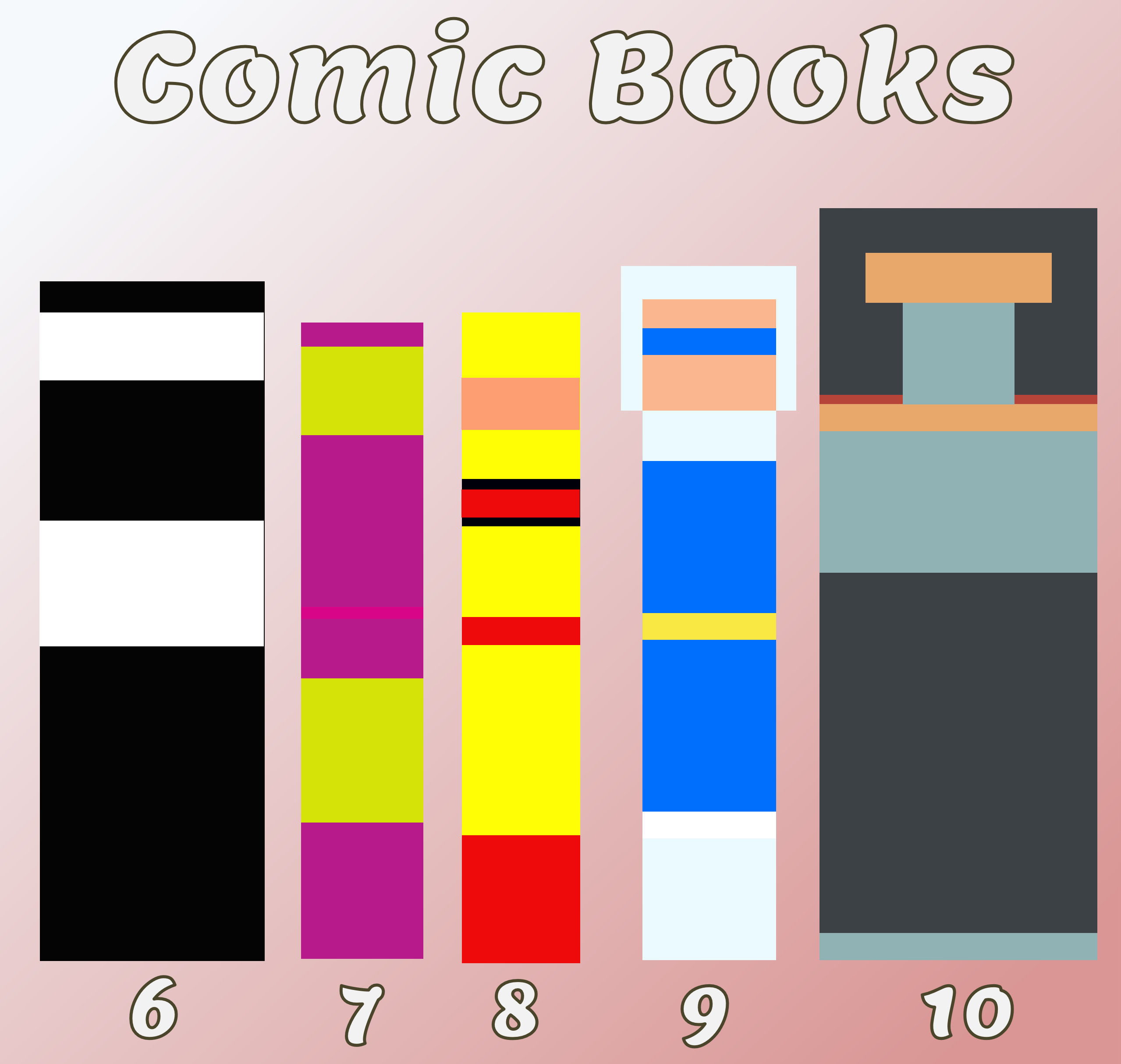 Color Palette: Comic Book Villains
