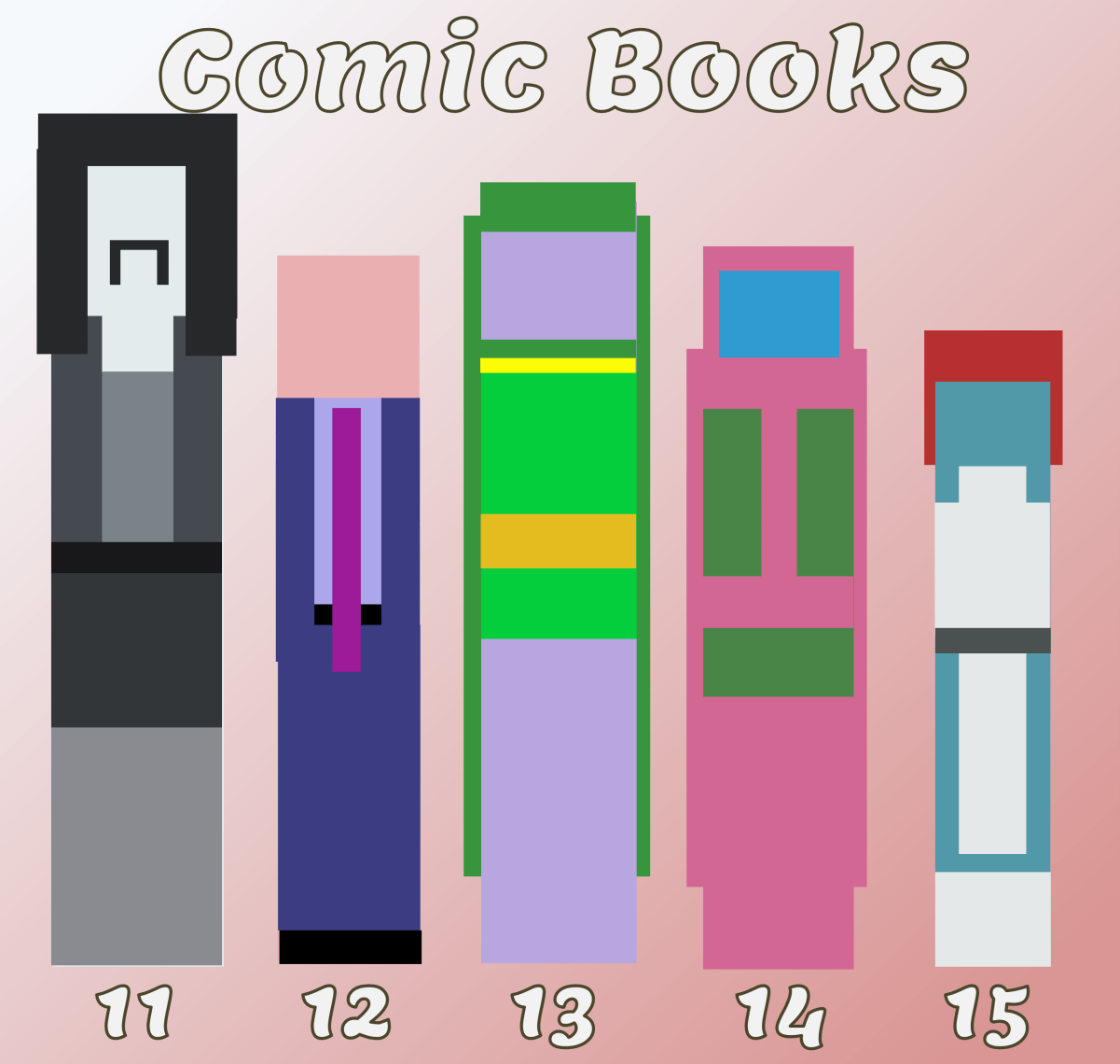 Color Palette: Comic Book Villains