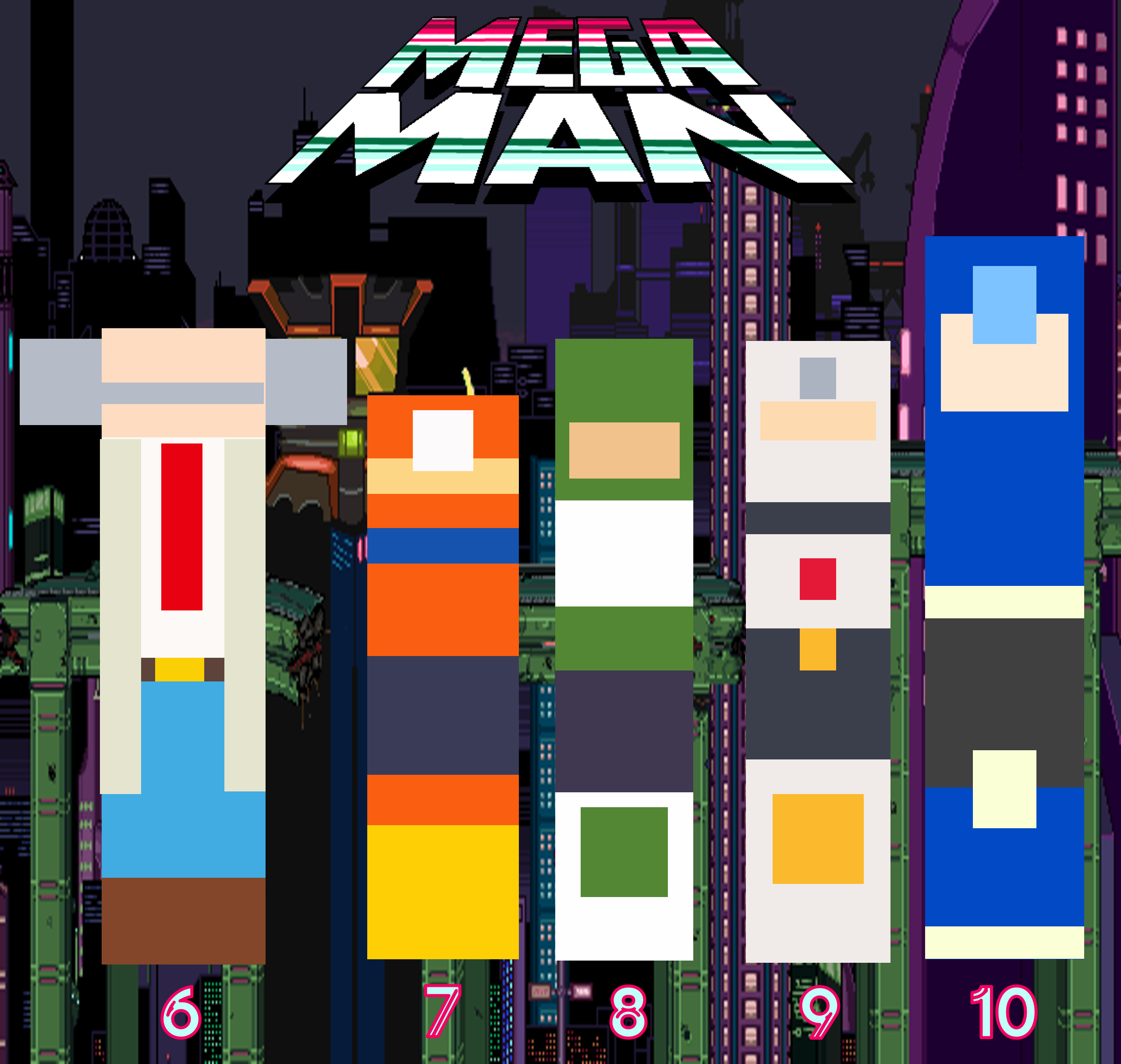 Color Palette: Mega Man 01
