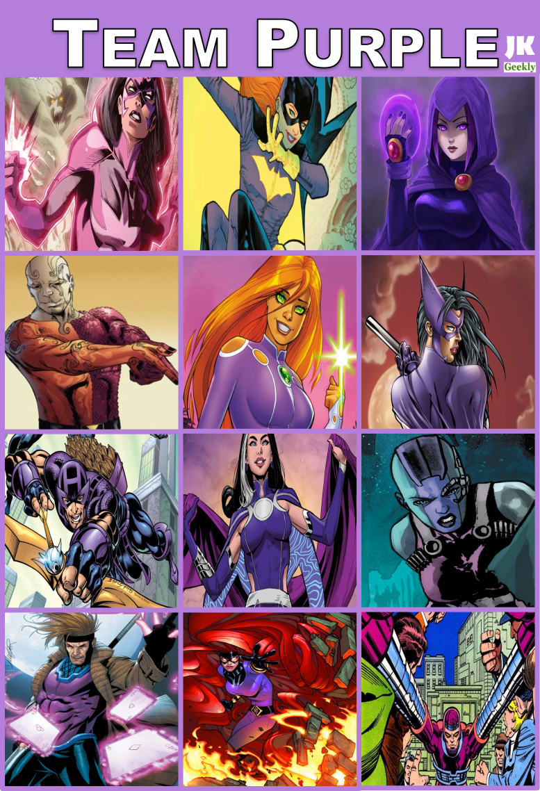 Who Wins? Team Red or Team Purple