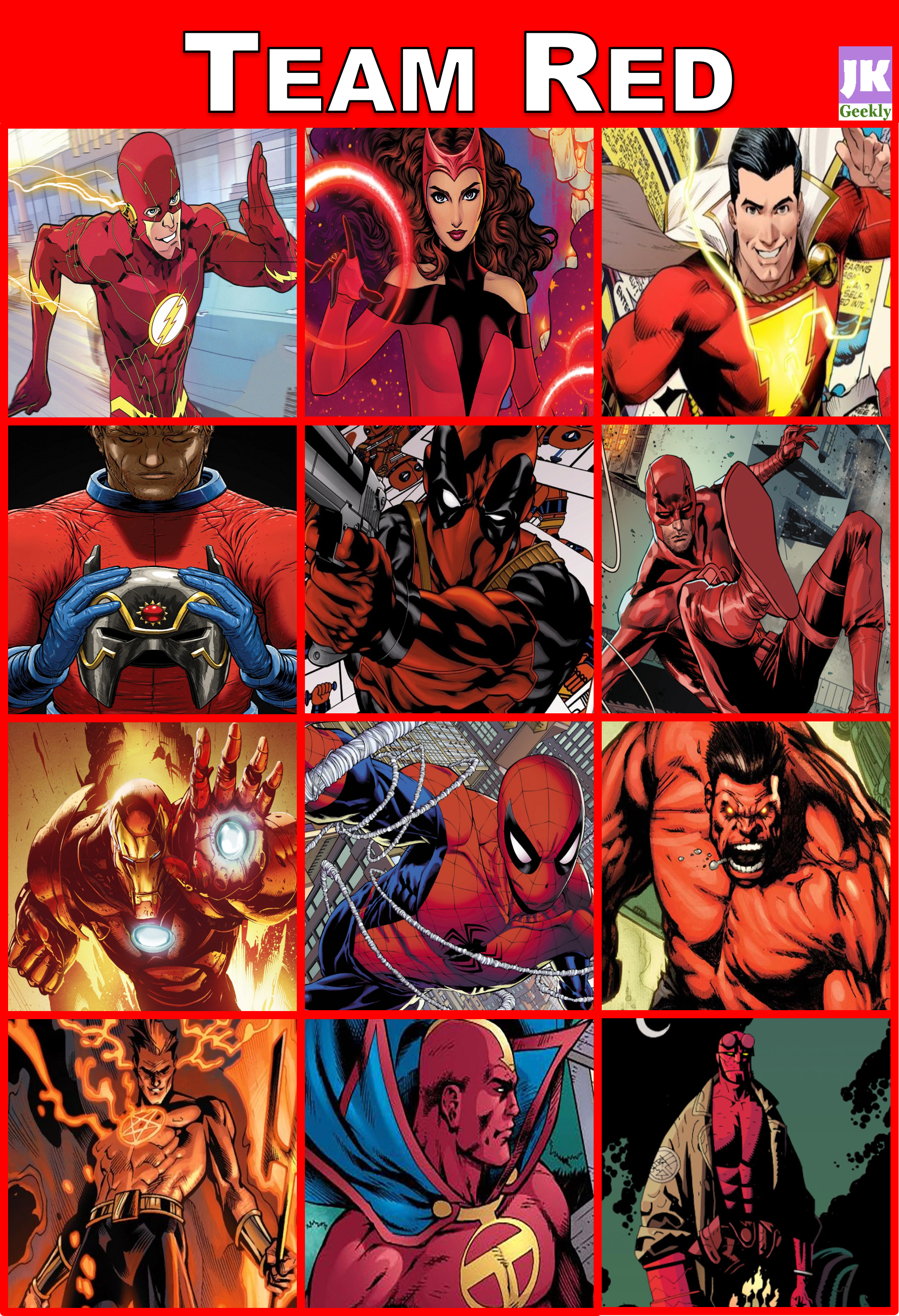 Who Wins? Team Red or Team Purple