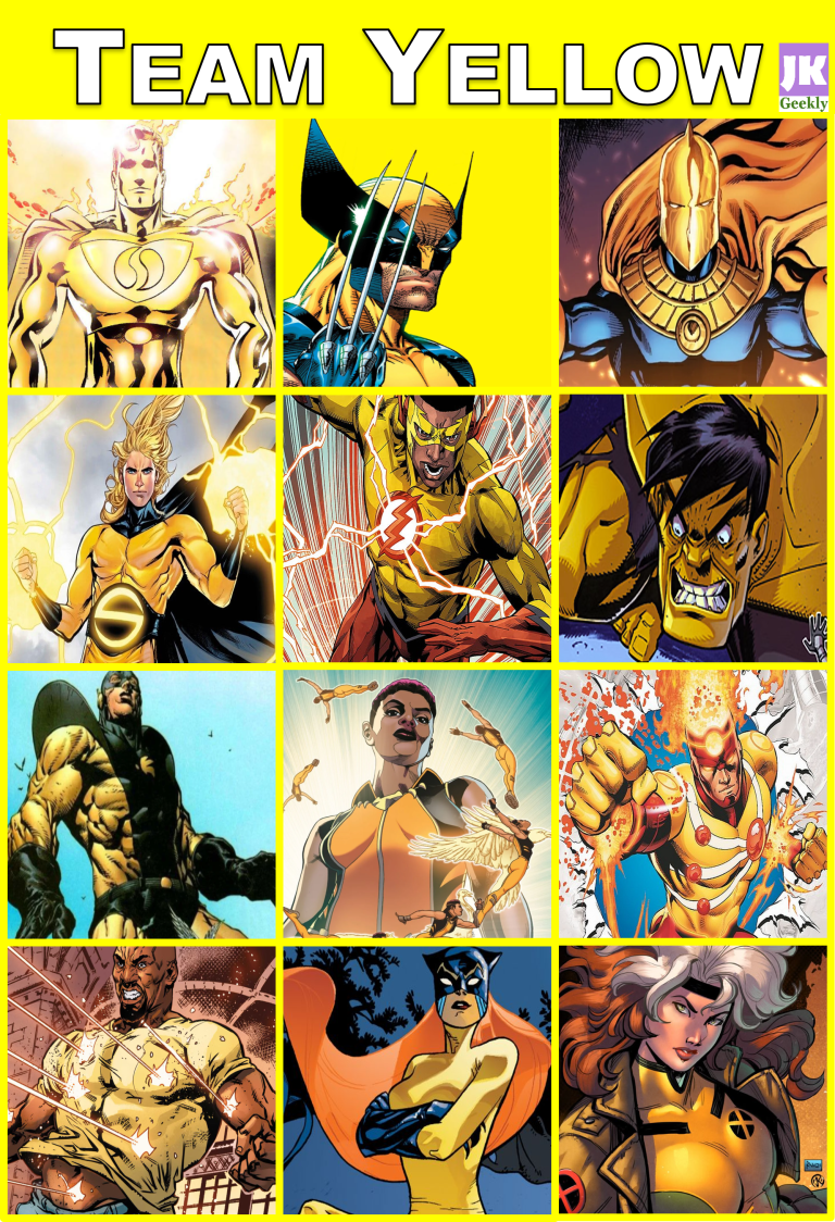 Who Wins? Team Blue or Team Yellow