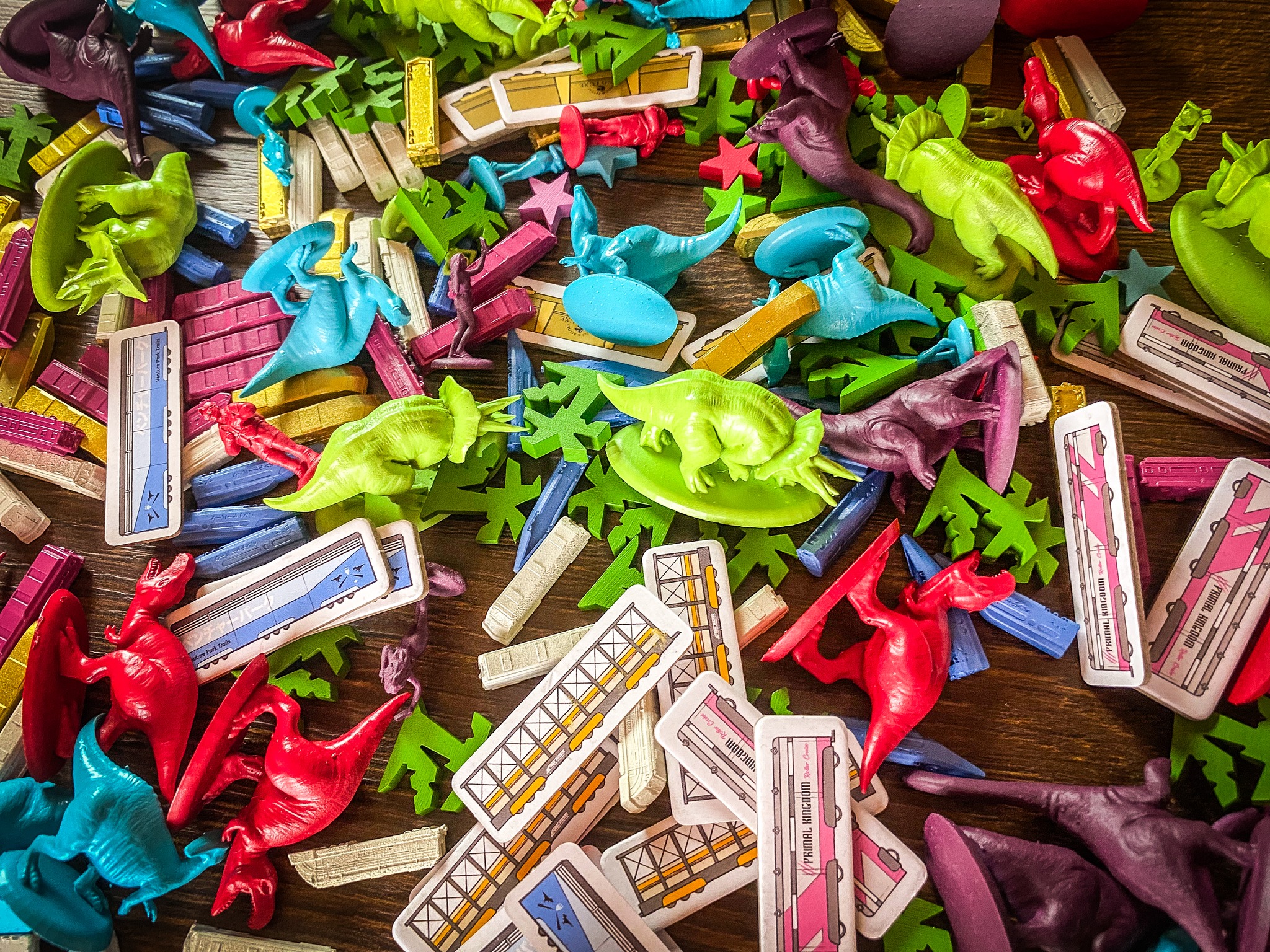 Tabletop Game Review: Cretaceous Rails