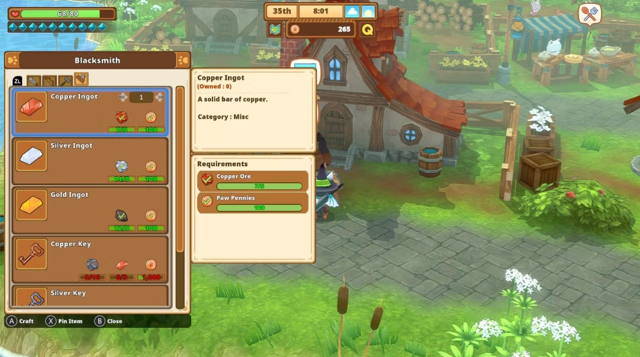 Cozy Video Game Review: Kitaria Fables