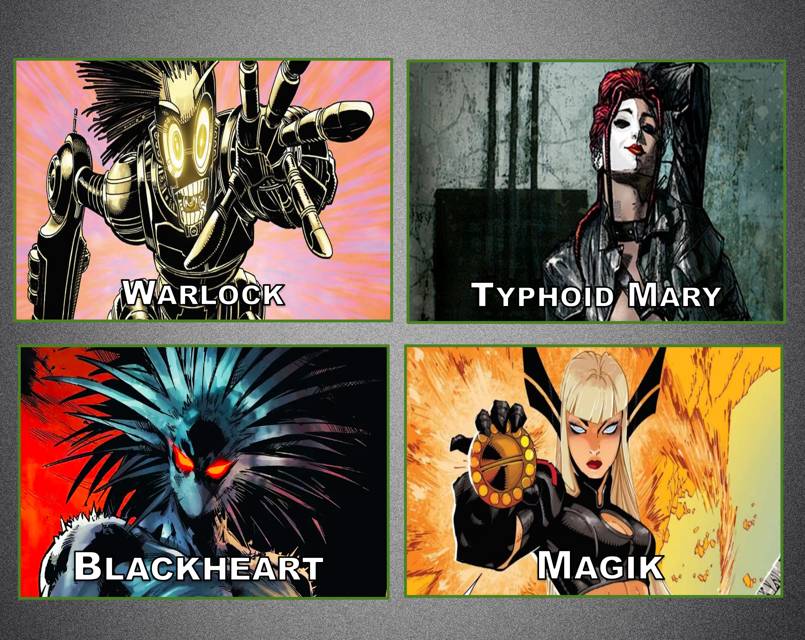 Multiple Choice: Ann Nocenti Characters