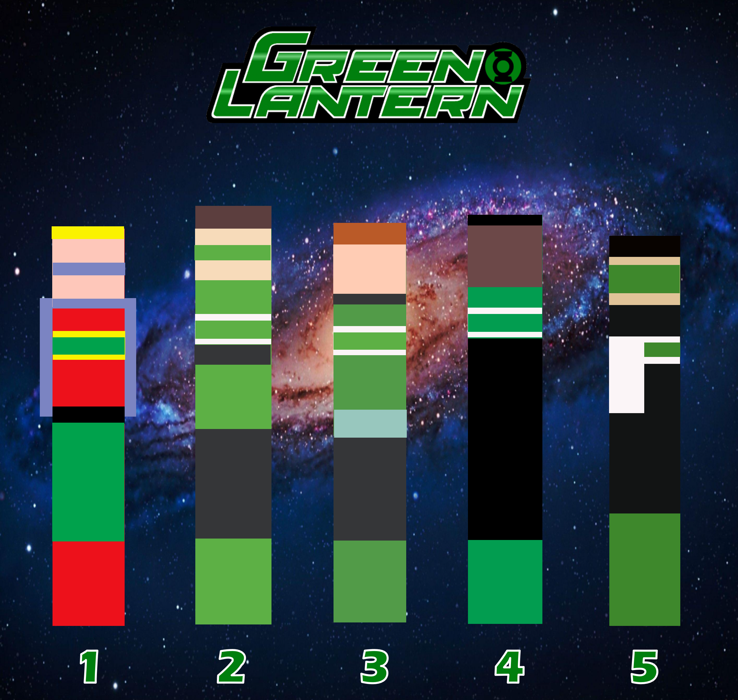Color Palette: Green Lantern 01