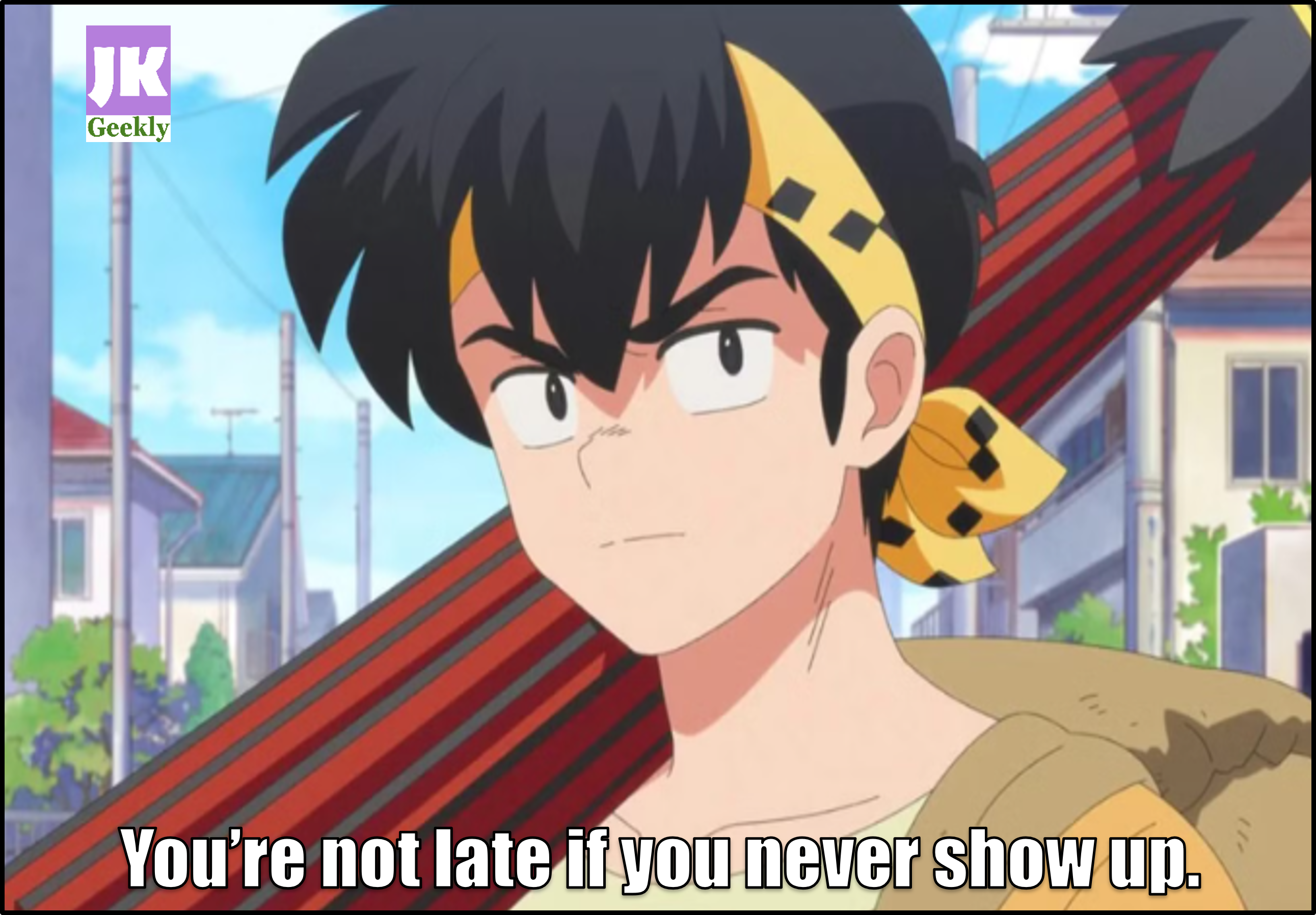 I’ll Never Be Late Again